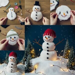 How to Create Delightful Fabric Snowmen for the Winter Season - Fabricerie