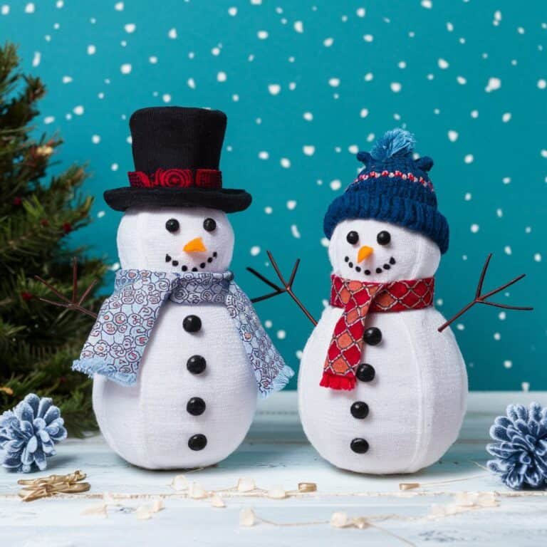 How to Create Delightful Fabric Snowmen for the Winter Season - Fabricerie