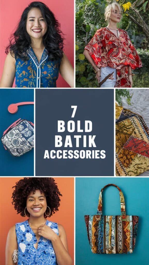 7 Bold Batik Accessories You'll Totally Love (Ideas) - Fabricerie
