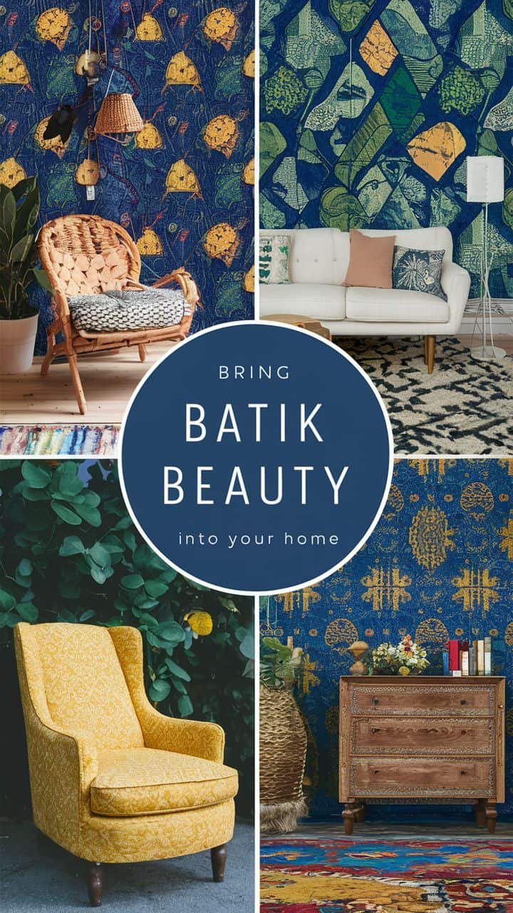 8 Ways to Bring Batik Beauty into Your Home (Ideas) - Fabricerie