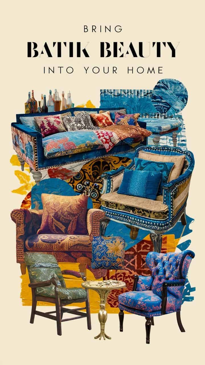 8 Ways to Bring Batik Beauty into Your Home (Ideas) - Fabricerie