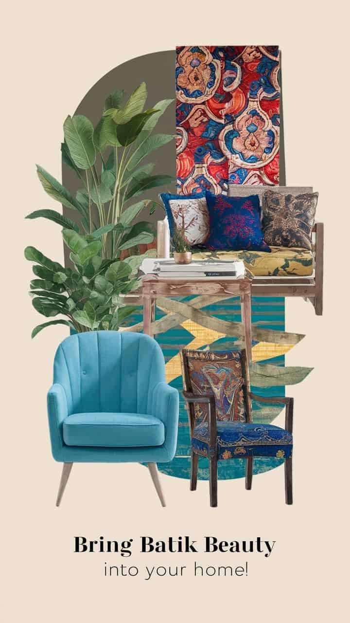 8 Ways to Bring Batik Beauty into Your Home (Ideas) - Fabricerie