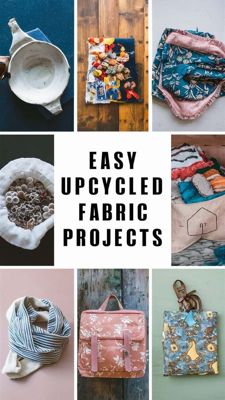5 Easy Fabric Projects to Upcycle Your Old Clothes (Ideas) - Fabricerie