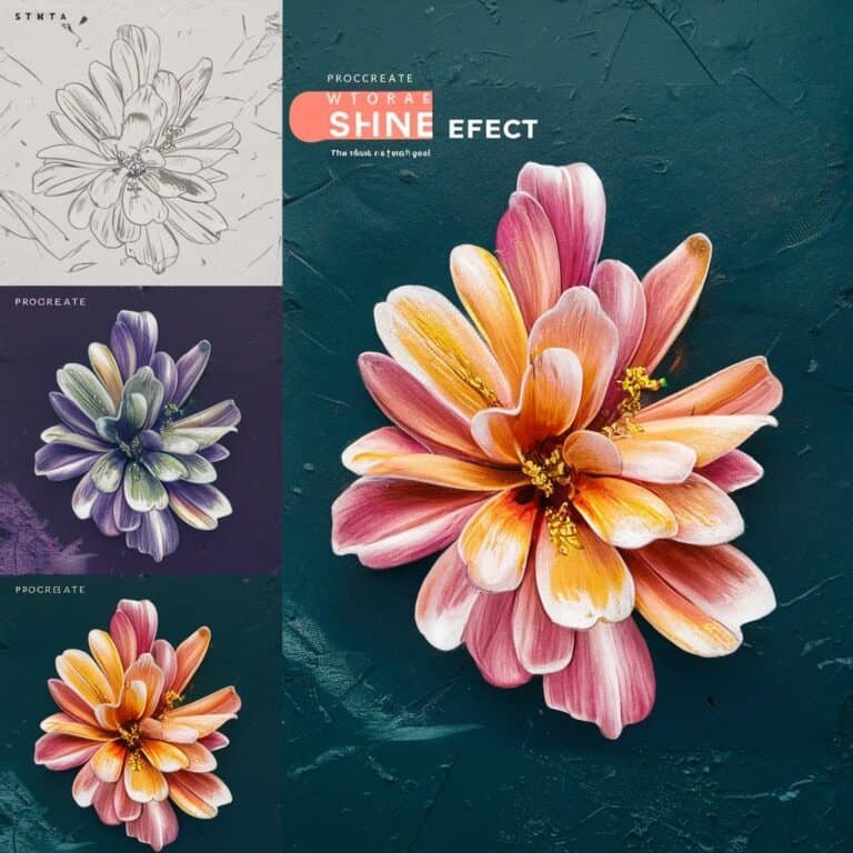 How to Create a Gorgeous Shine Effect in Procreate! - Fabricerie