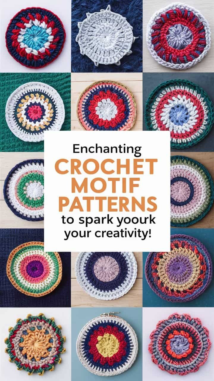 Enchanting Crochet Motif Patterns to Spark Your Creativity! - Fabricerie