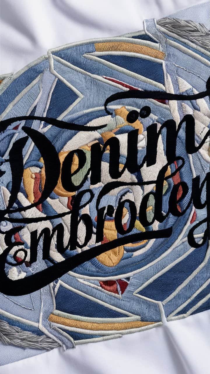 10 Denim Embroidery Ideas That Will Make Your Jeans Pop! - Fabricerie