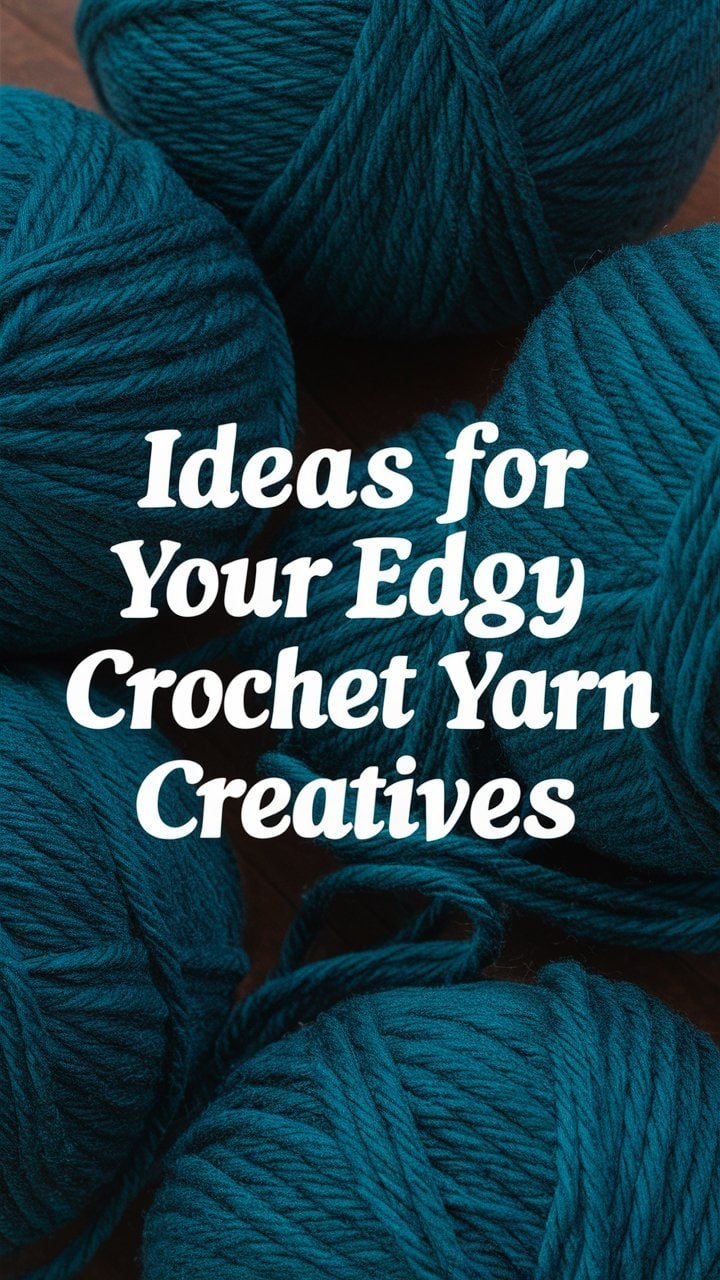 5 Ideas for Your Edgy Crochet Yarn Journey - Fabricerie