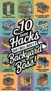 Farm Hacks That Will Make You a Backyard Boss! - Fabricerie