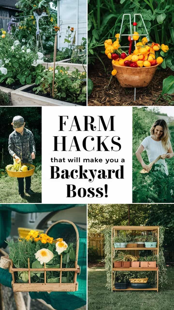 Farm Hacks That Will Make You a Backyard Boss! - Fabricerie