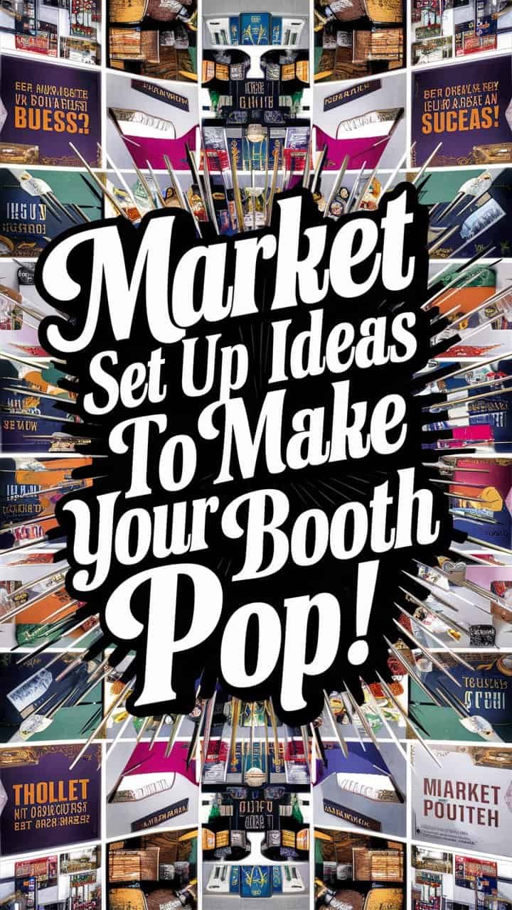 10 Market Set Up Ideas To Make Your Booth Pop Fabricerie