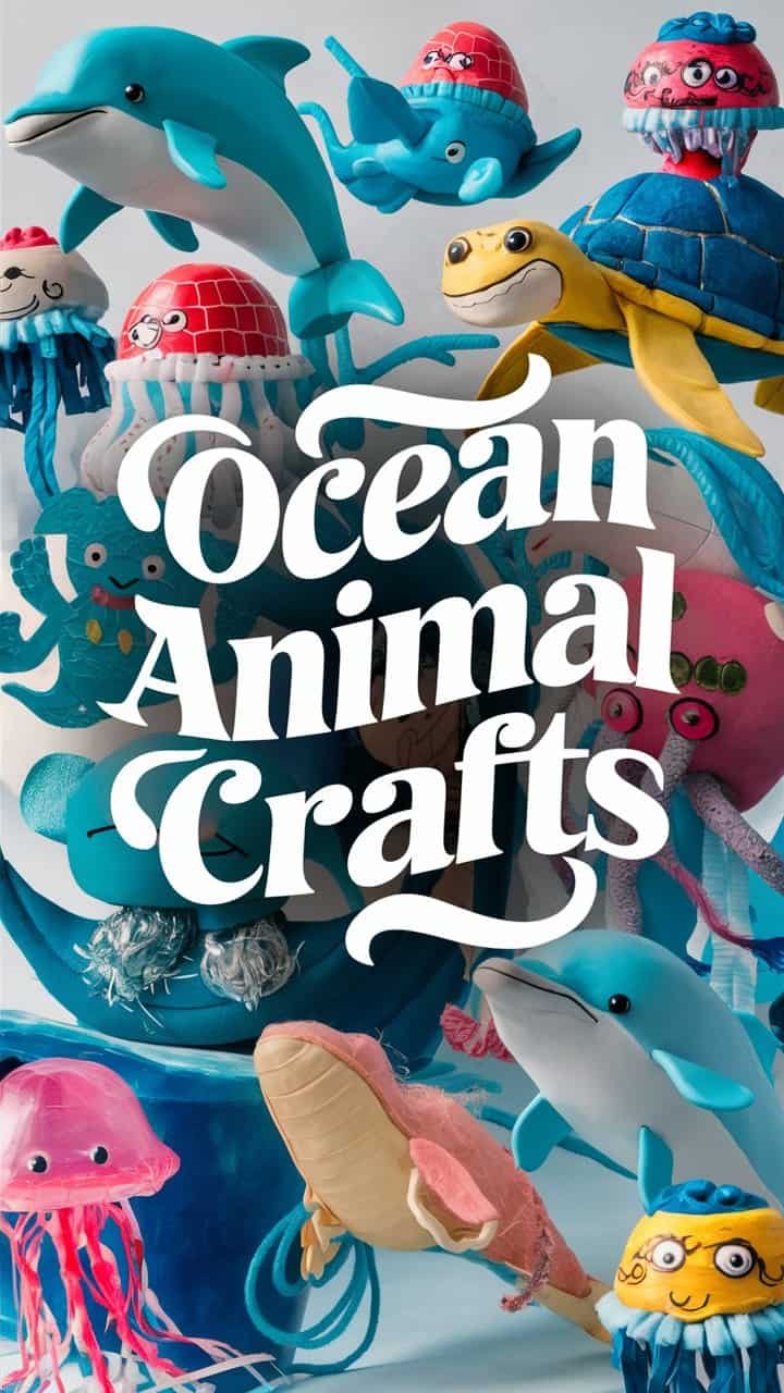 5 Fin-tastic Ocean Animal Crafts for the Craftiest Catch! - Fabricerie