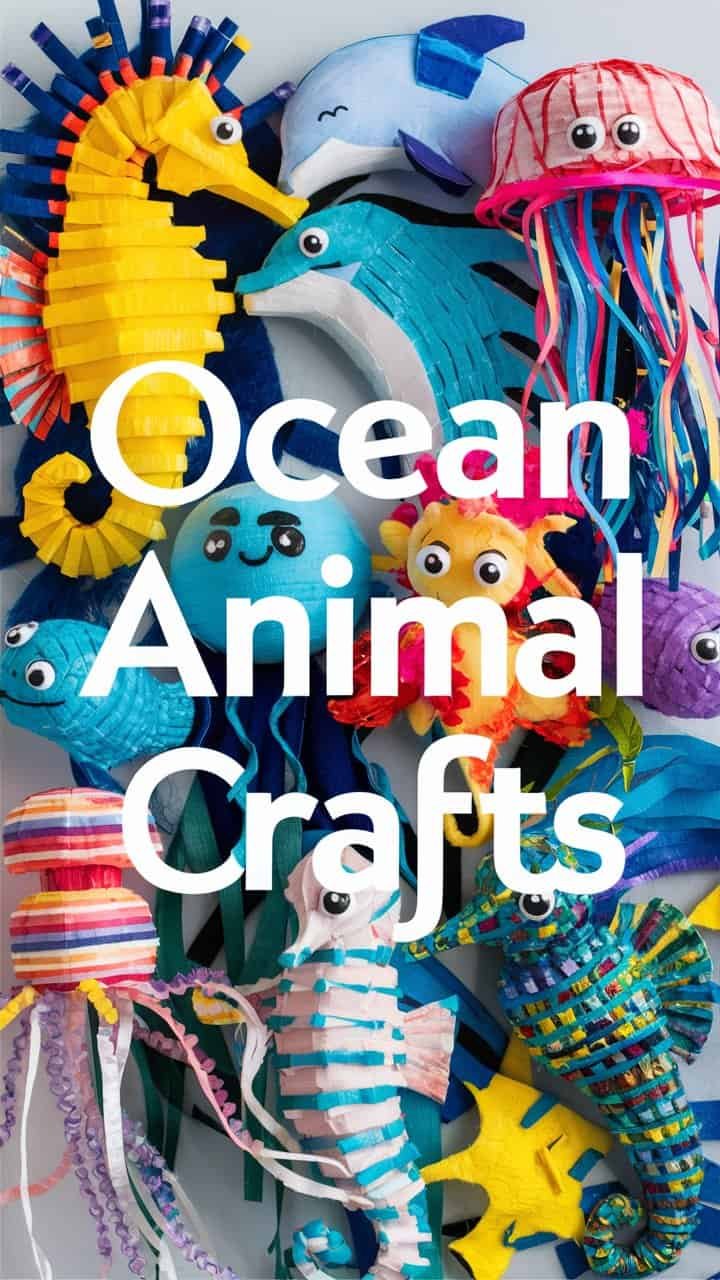 Fin-tastic Ocean Animal Crafts for the Craftiest Catch! - Fabricerie