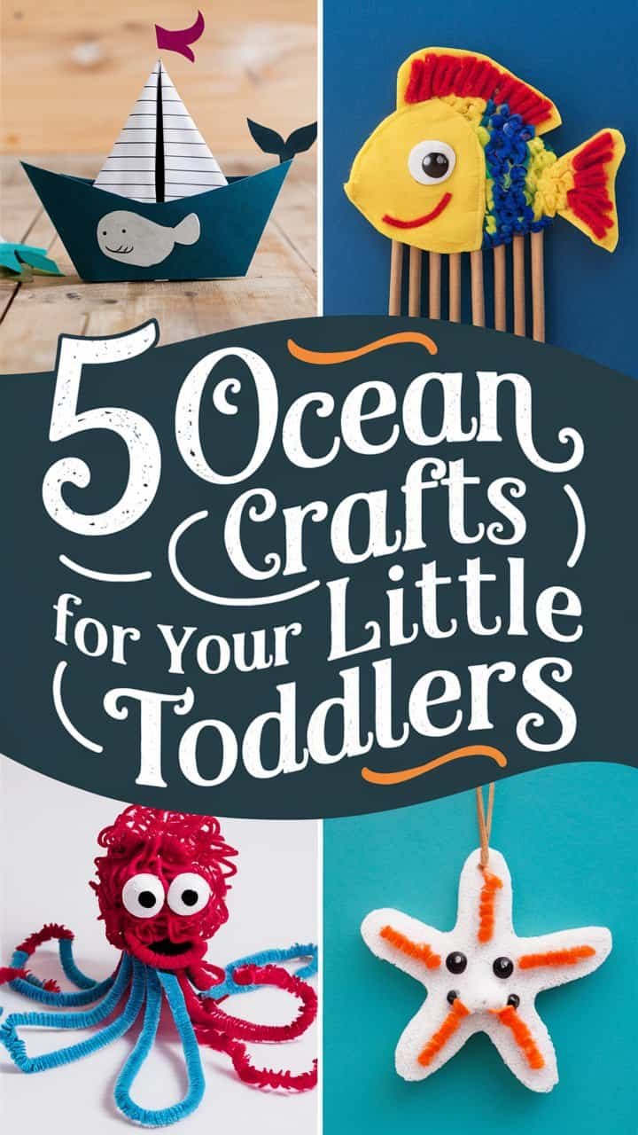 Fin-tastic Ocean Crafts for Your Little Toddlers Guppy! - Fabricerie