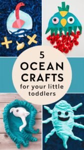 Fin-tastic Ocean Crafts for Your Little Toddlers Guppy! - Fabricerie