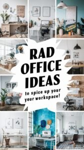 10 Rad Office Decor Ideas to Spice Up Your Workspace! - Fabricerie