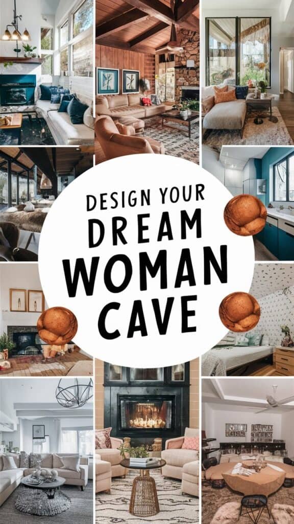 5 Inspiring Ideas to Design Your Dream Woman Cave - Fabricerie