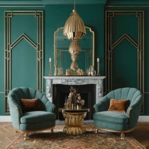1920s Art Deco Design Ideas to Add Vintage Glam to Your Home - Fabricerie