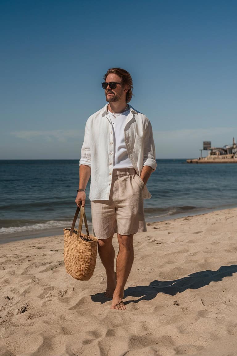 Beach Outfits Men Will Want to Wear All Summer Long - Fabricerie