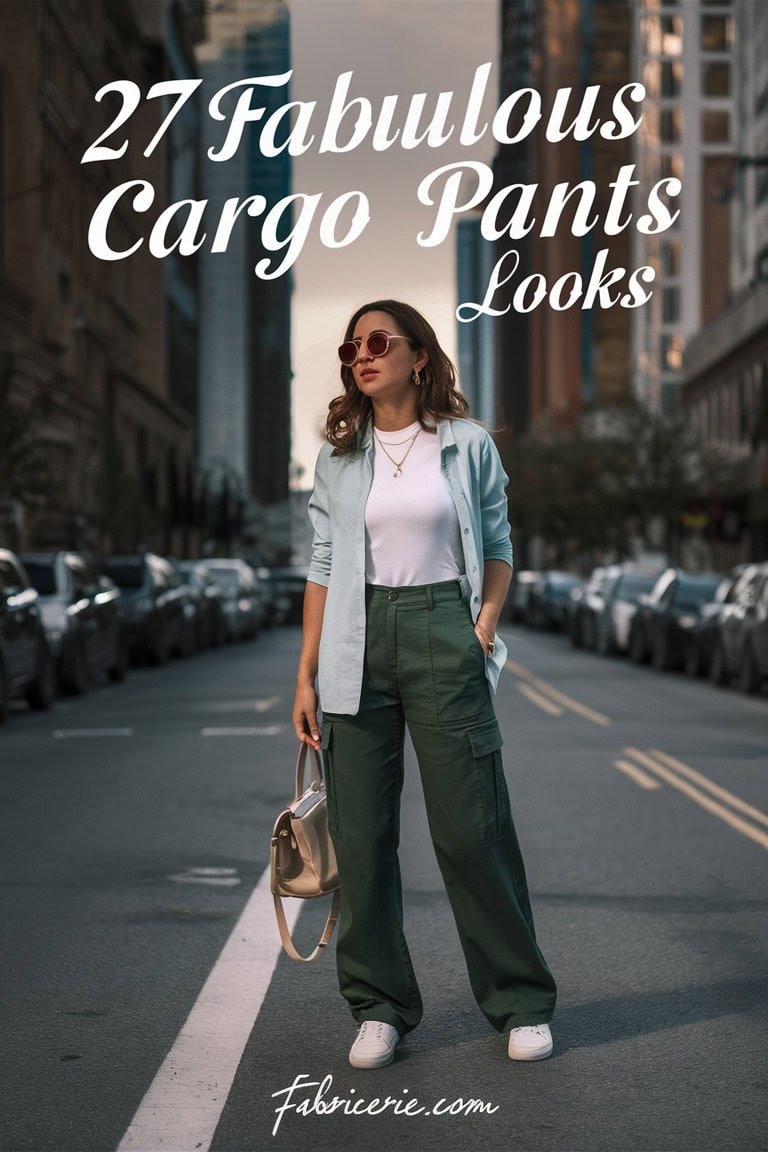 27 Fabulous Cargo Pants Looks to Rock Your Style Today - Fabricerie
