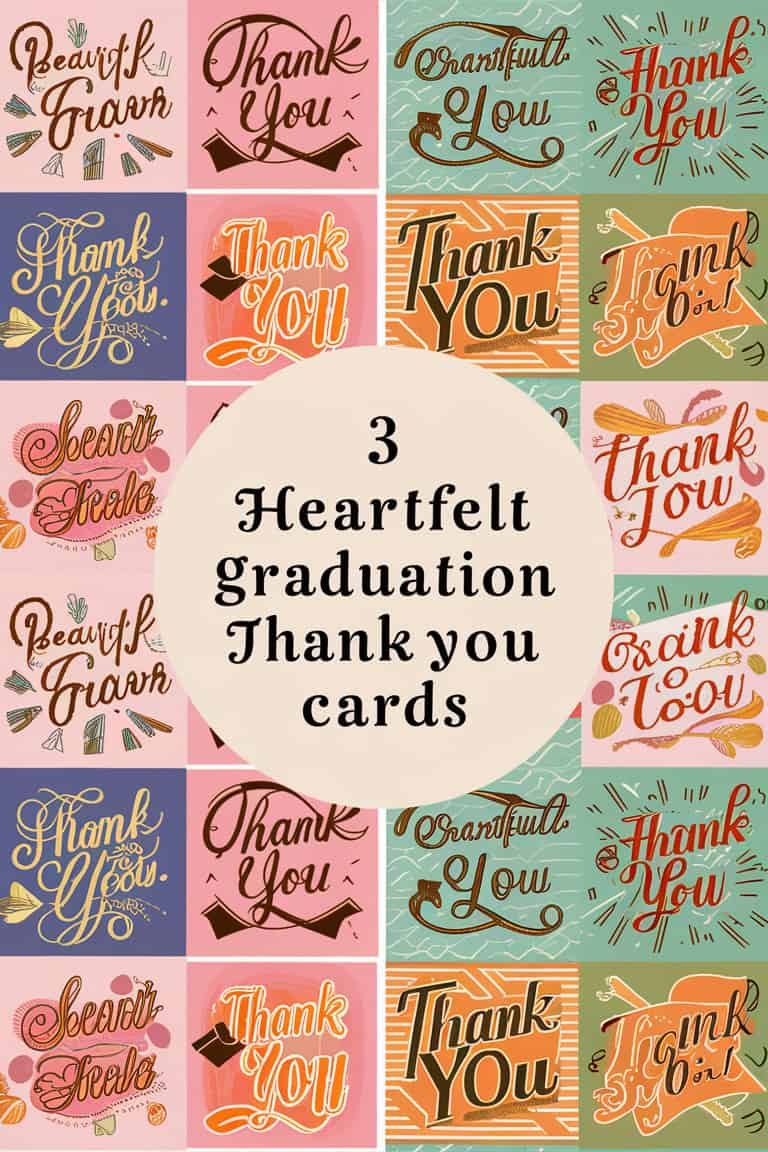 Heartfelt Graduation Thank You Card Sayings to Make Them Smile (and ...