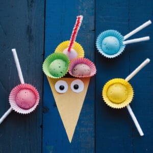 5 Scoops of Fun: Easy Ice Cream Crafts for Toddlers Little Artists ...