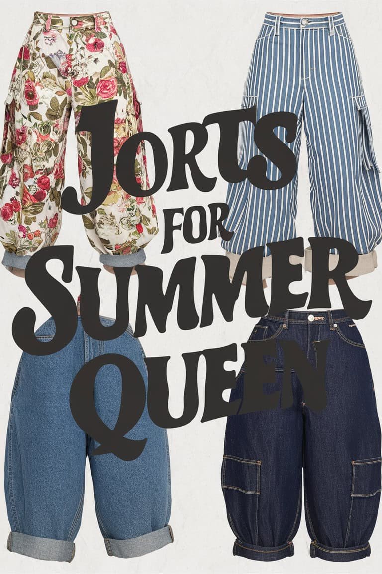 Jort Outfits That Will Make You the Undisputed Queen of Summer - Fabricerie