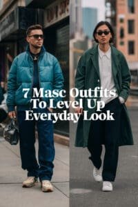 7 Masc Outfits to Level Up Your Everyday Look - Fabricerie