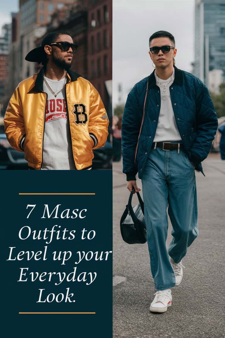 7 Masc Outfits to Level Up Your Everyday Look - Fabricerie