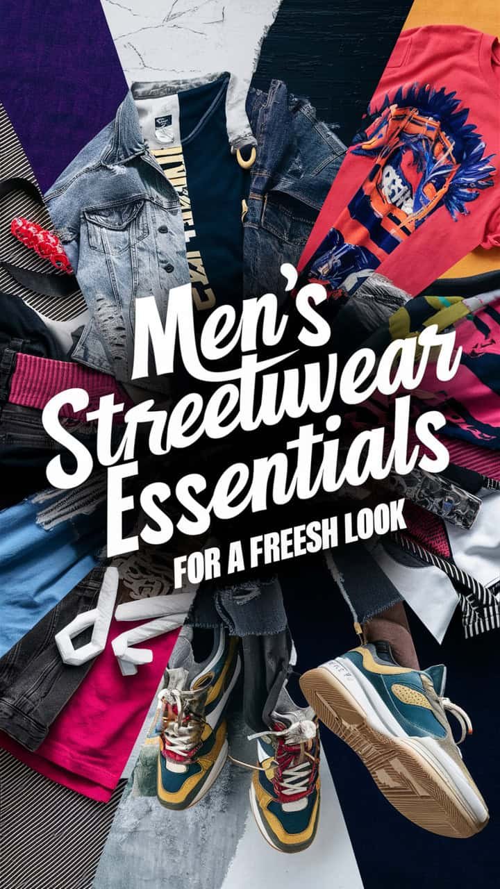 7 Men's Streetwear Essentials for a Fresh Look - Fabricerie