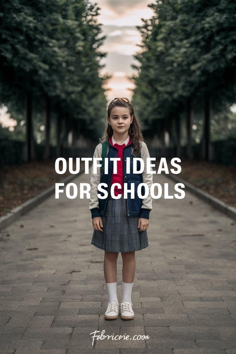 Fabulous Outfit Ideas for Schools: Slay and Shine! - Fabricerie