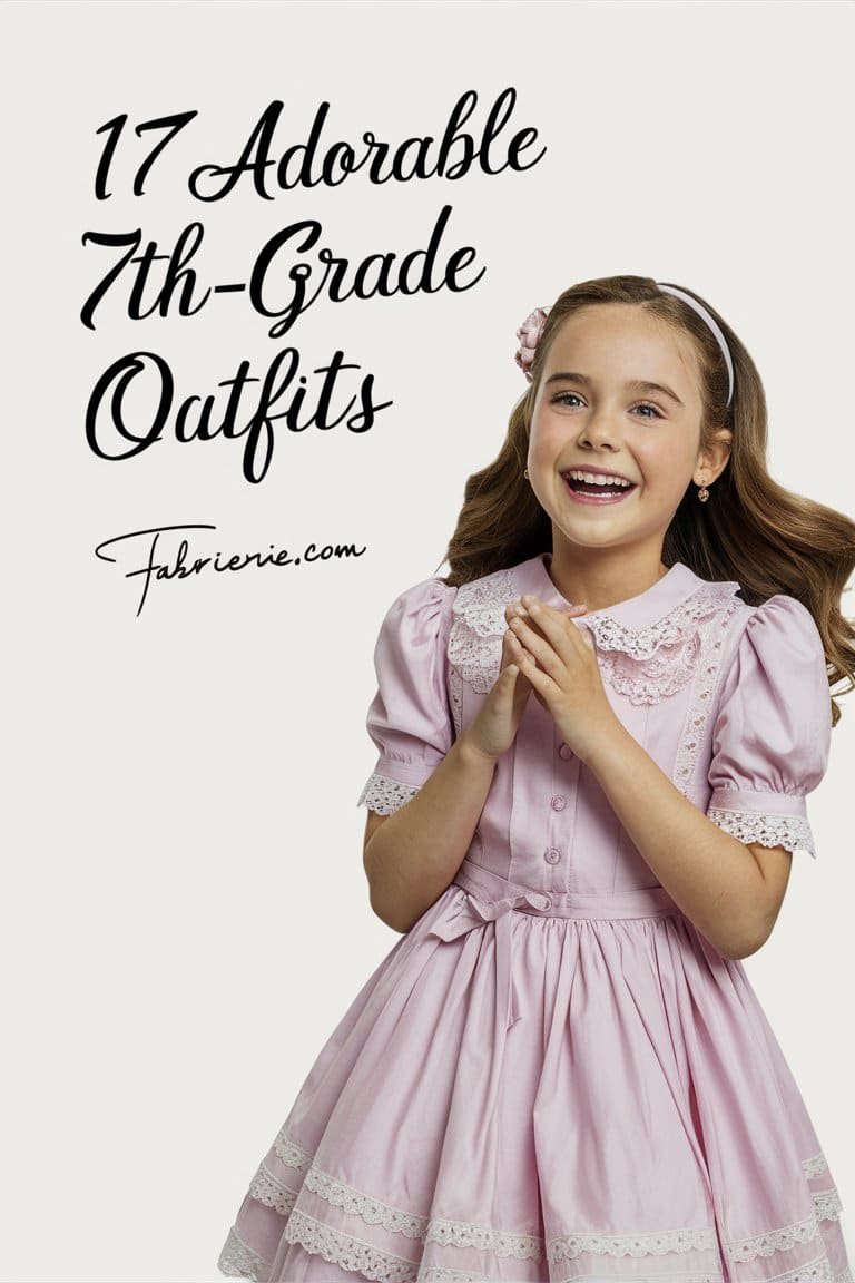 Adorable 7th Grade Outfits That'll Make Her Shine - Fabricerie