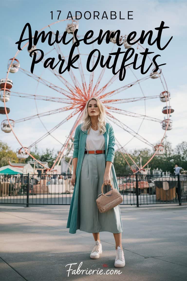 Adorable Amusement Park Outfits That'll Make You Twirl - Fabricerie