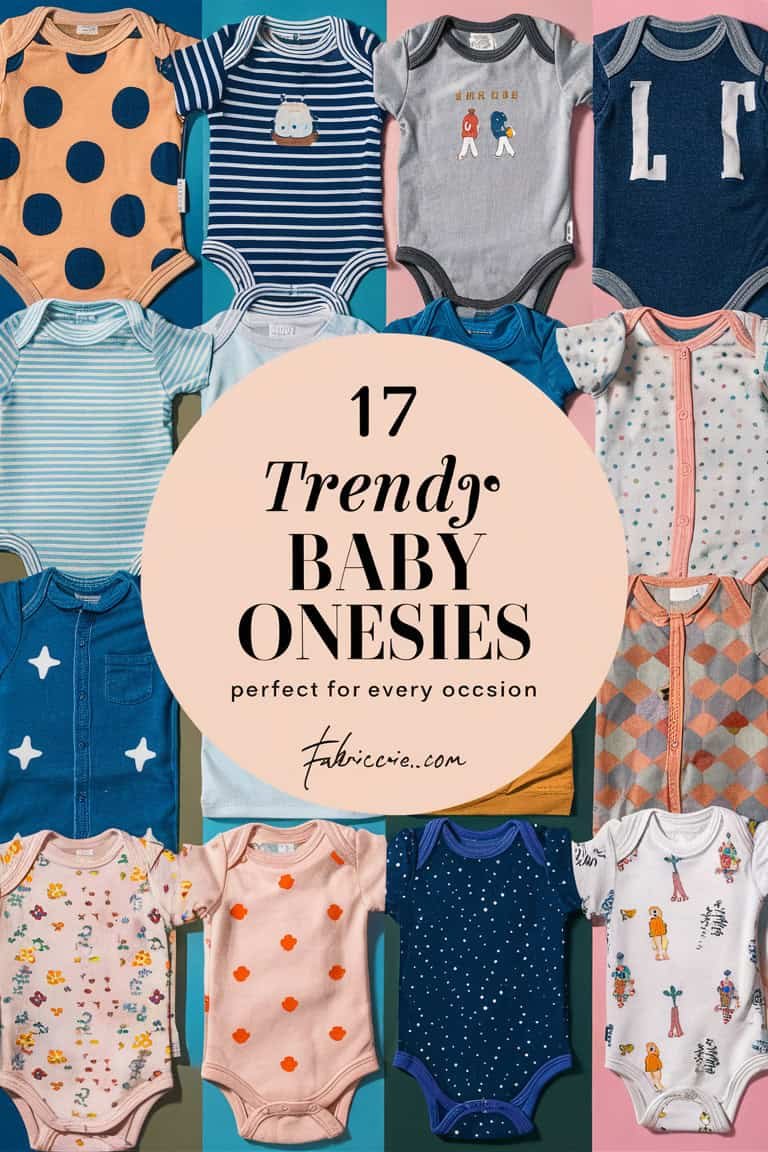 Trendy Baby Onesies Perfect for Every Occasion - Fabricerie