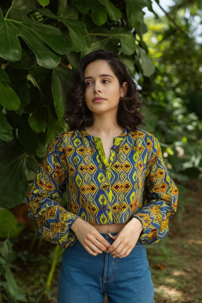 11 Stunning Batik Blouses That Will Transform Your Wardrobe - Fabricerie