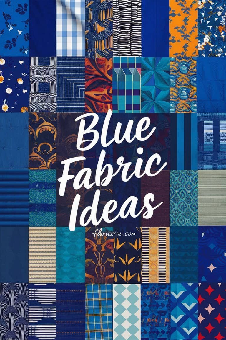 11 Blue Fabric Ideas to Transform Your Space - Fabricerie