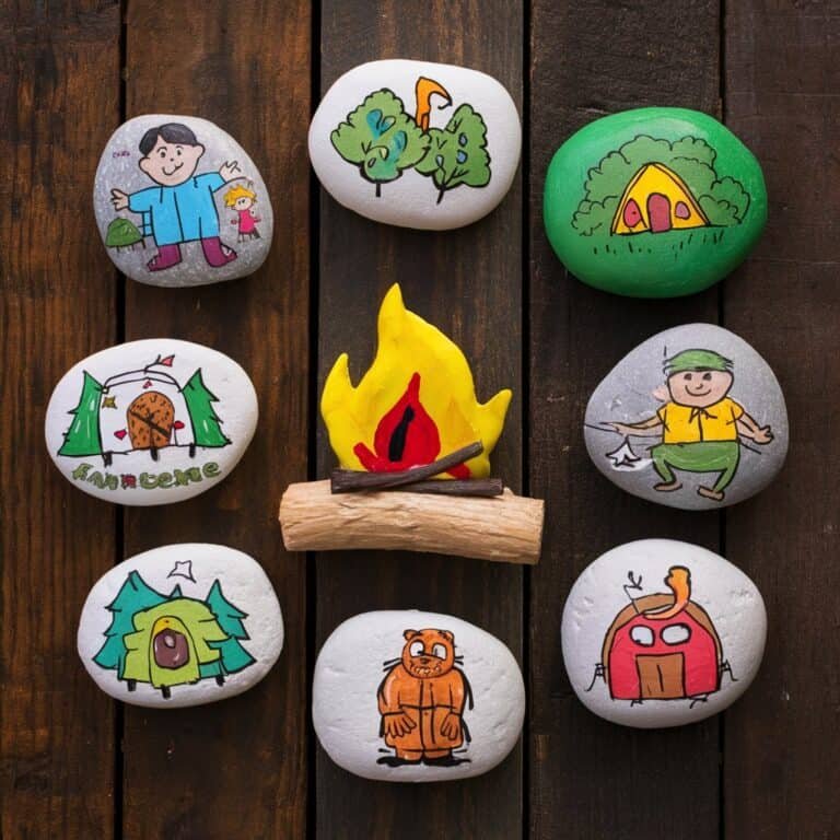 25 Camping-Themed Crafts Perfect for Kids - Fabricerie