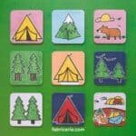 25 Camping-Themed Crafts Perfect for Kids - Fabricerie