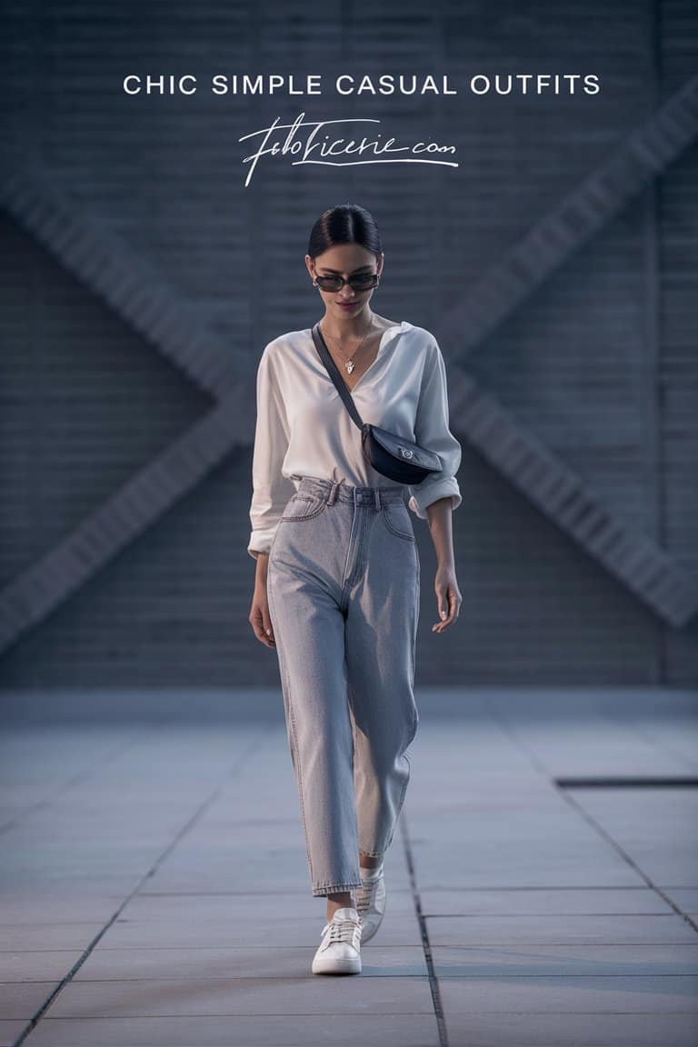 Effortlessly Chic Simple Casual Outfits to Inspire Your Wardrobe ...