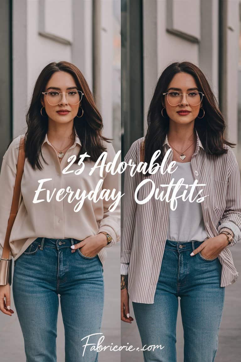 25 Adorable Everyday Outfits That'll Make You Feel Fabulous - Fabricerie