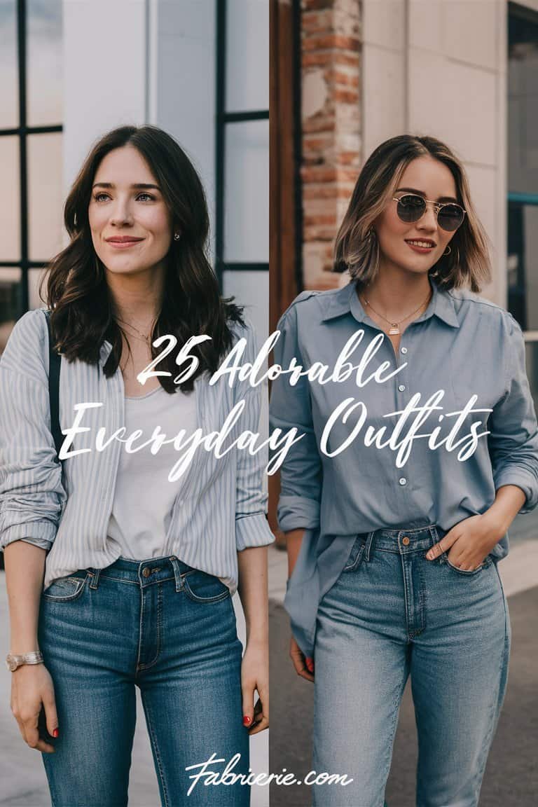 25 Adorable Everyday Outfits That'll Make You Feel Fabulous - Fabricerie