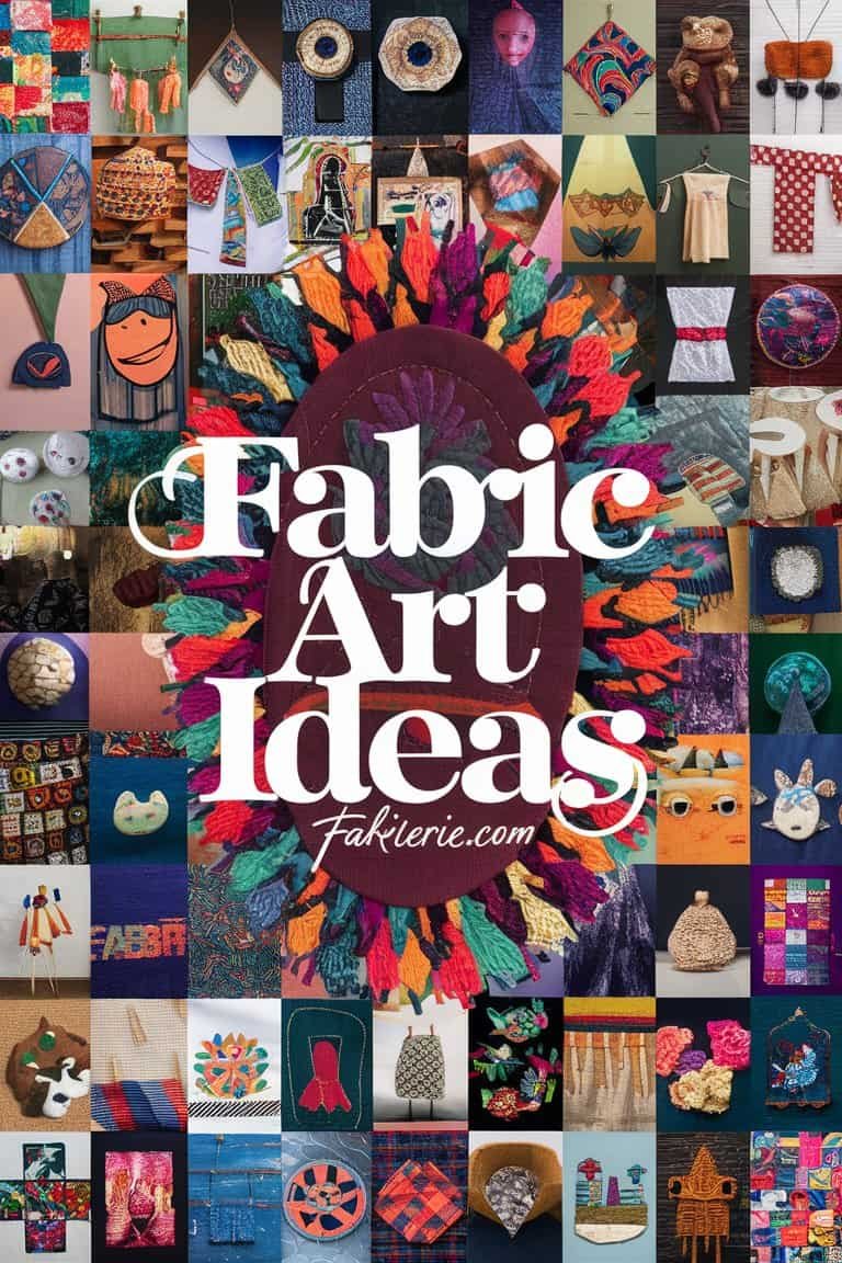 11 Fabric Art Ideas to Ignite Your Creativity - Fabricerie