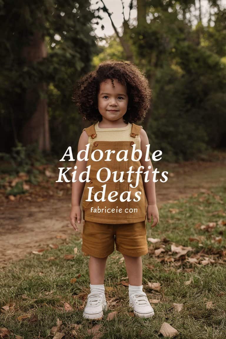 Adorable Kid Outfits Ideas in to Spark Your Creativity - Fabricerie