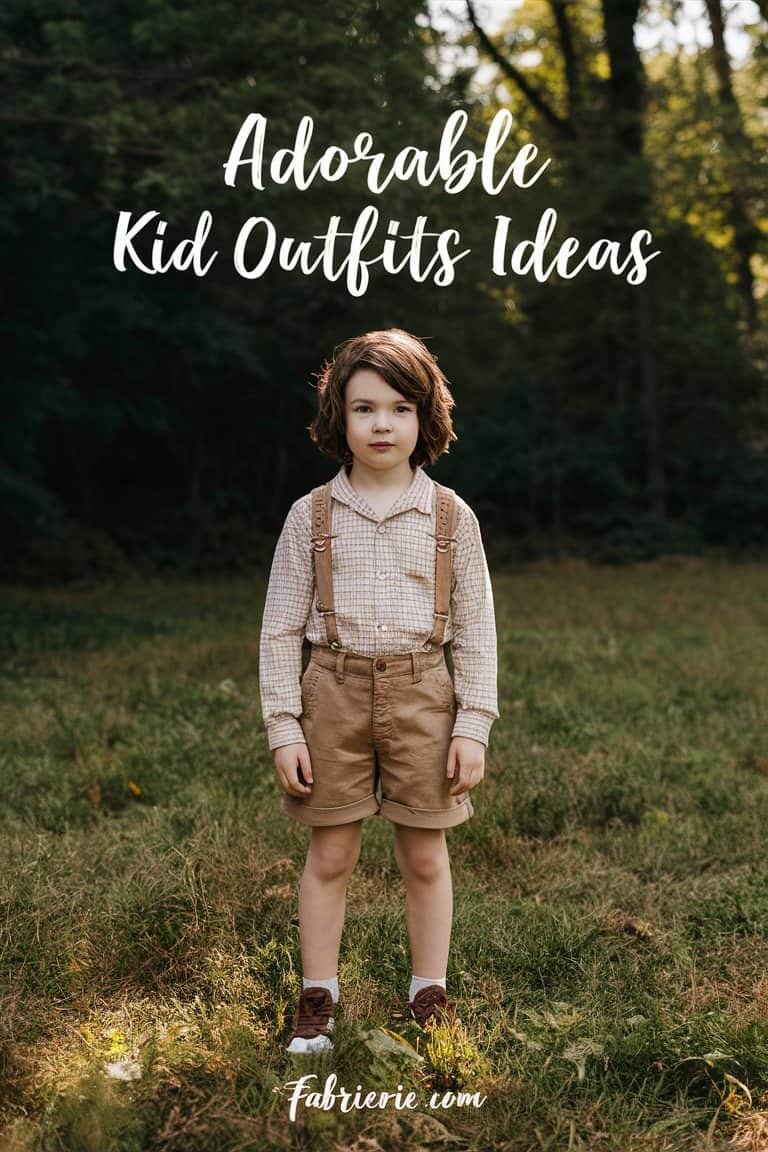 Adorable Kid Outfits Ideas in to Spark Your Creativity - Fabricerie