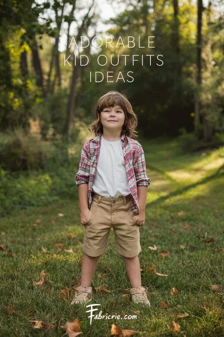 Adorable Kid Outfits Ideas in to Spark Your Creativity - Fabricerie