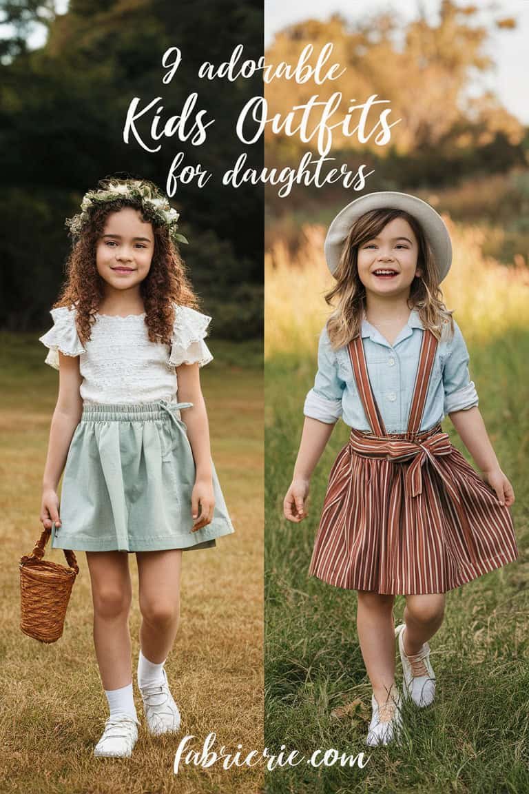 Adorable Kids Outfits Ideas For Daughters to Spark Her Style - Fabricerie