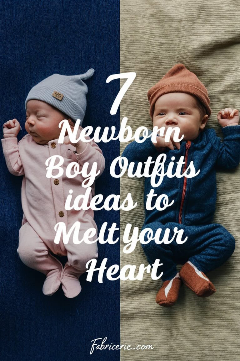 Newborn Boy Outfits Ideas to Melt Your Heart - Fabricerie