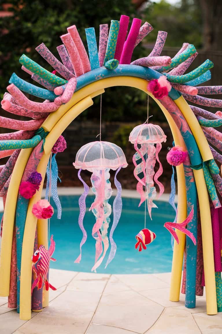7 Whimsical Pool Noodle Coral Reef Ideas to Brighten Your Day - Fabricerie