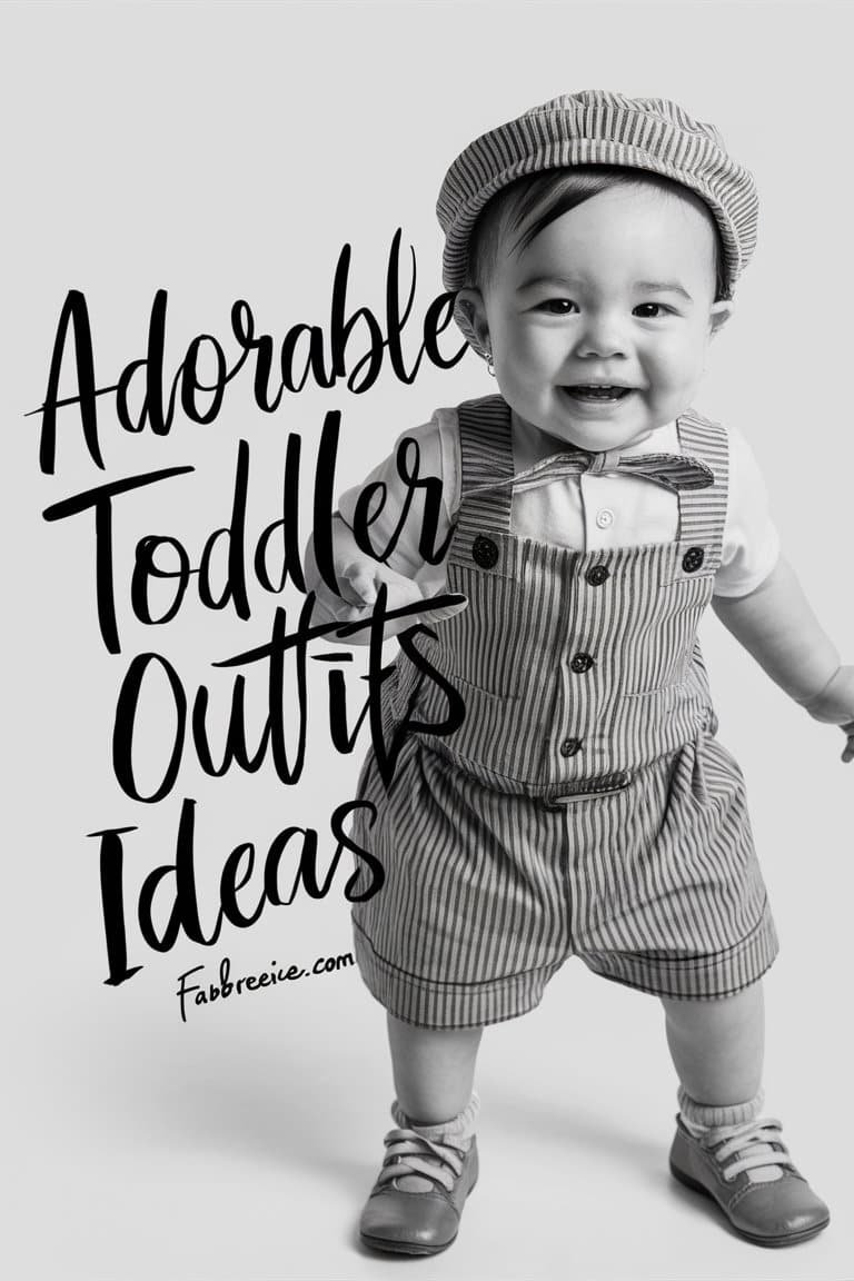 Adorable Toddler Outfits Ideas to Spark Joy - Fabricerie