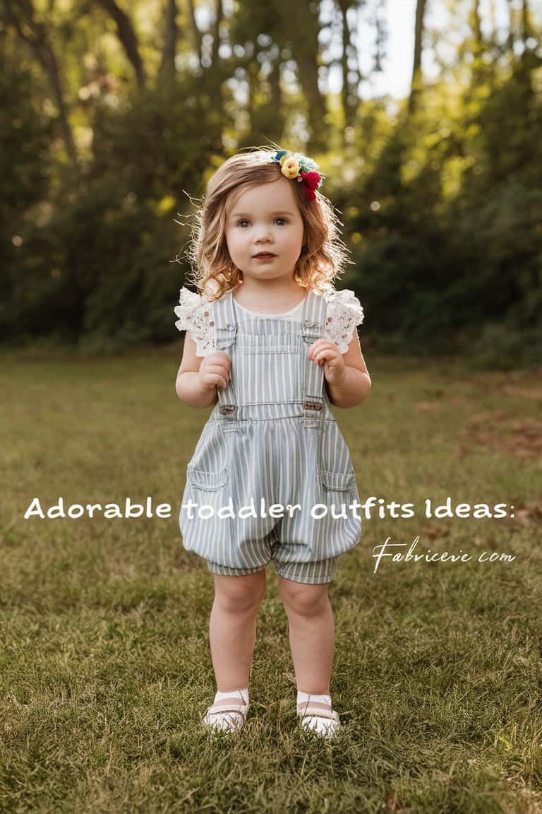 Adorable Toddler Outfits Ideas to Spark Joy - Fabricerie
