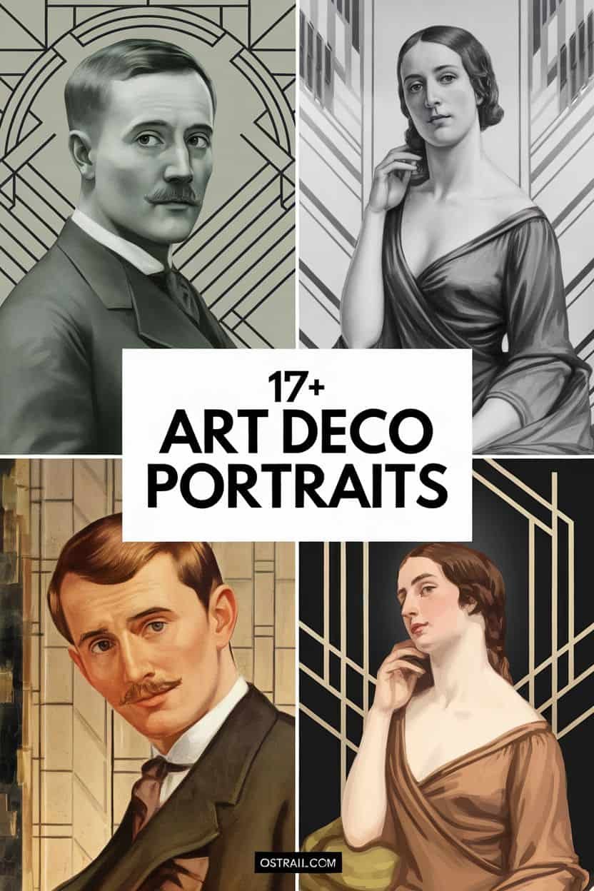 17 Stunning Art Deco Portraits to Inspire Your Glamorous Makeover (List ...